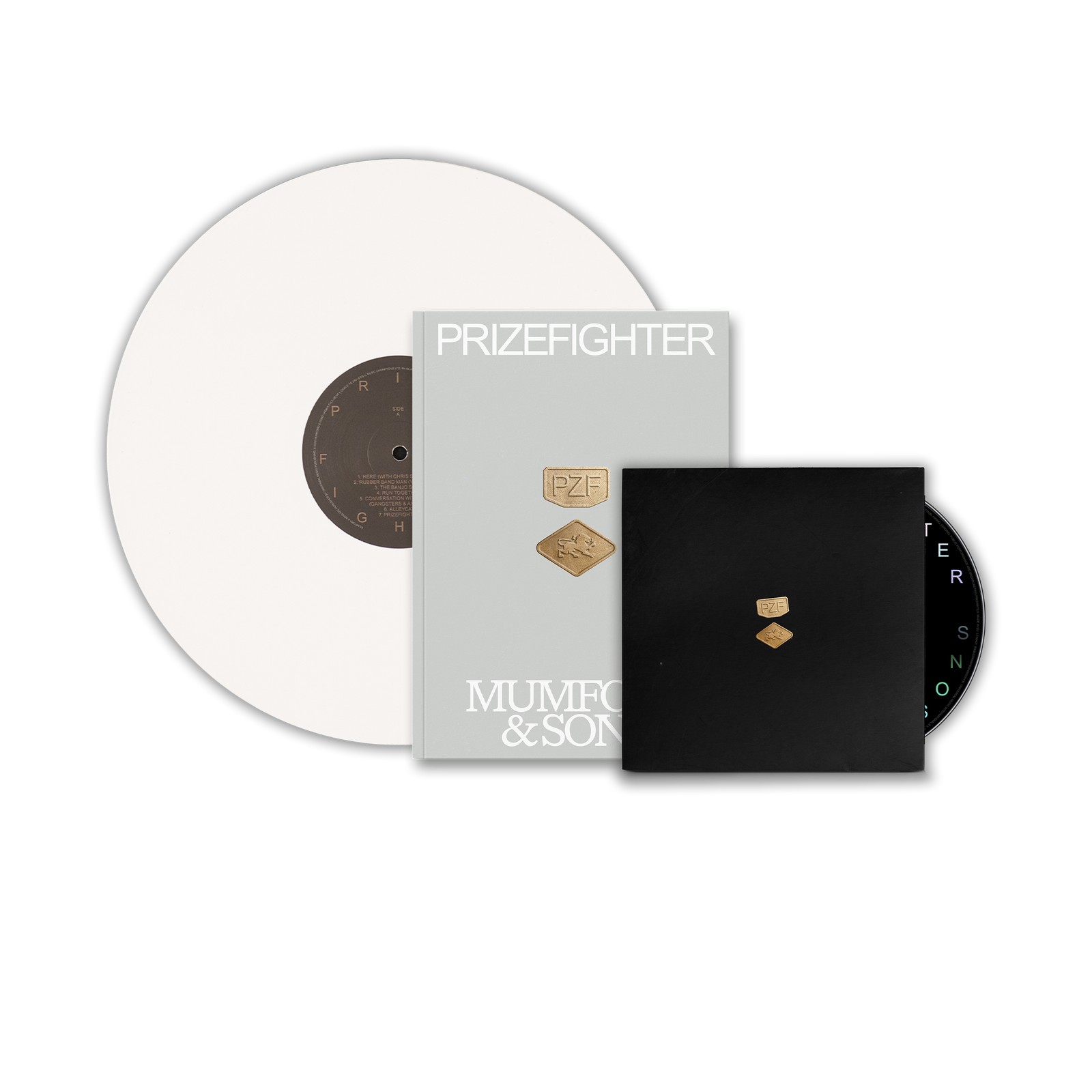 'Begin Again' White Vinyl, CD Zine & Special Edition CD - Mumford & Sons