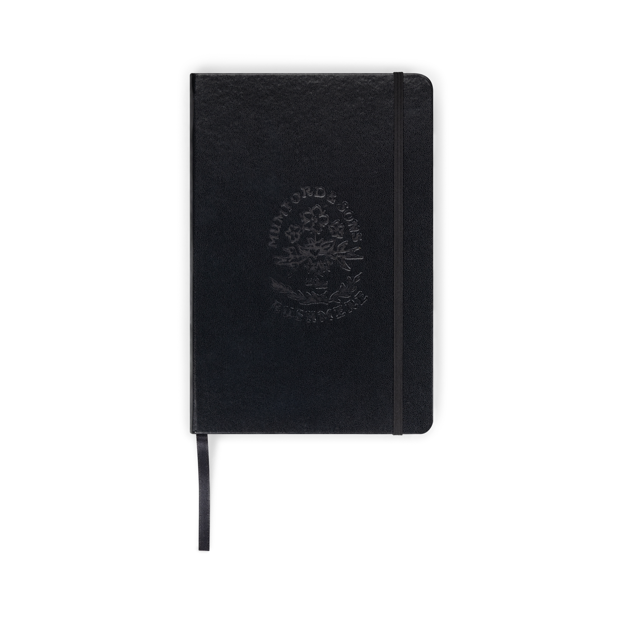 Black Embossed Rushmere Stamp Notebook - Mumford & Sons